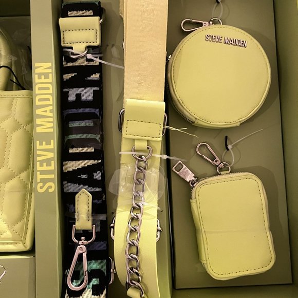Stev madden | Bags | Nwt Boxed Steve Madden Bniko Gift Set Satchel ...